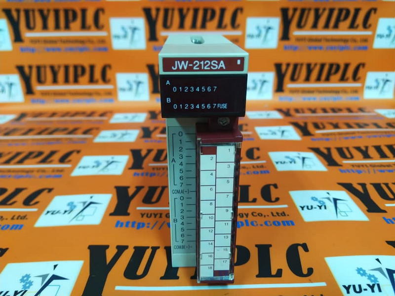 SHARP JW-212SA DC OUTPUT MODULE - PLC DCS SERVO Control MOTOR POWER SUPPLY IPC ROBOT